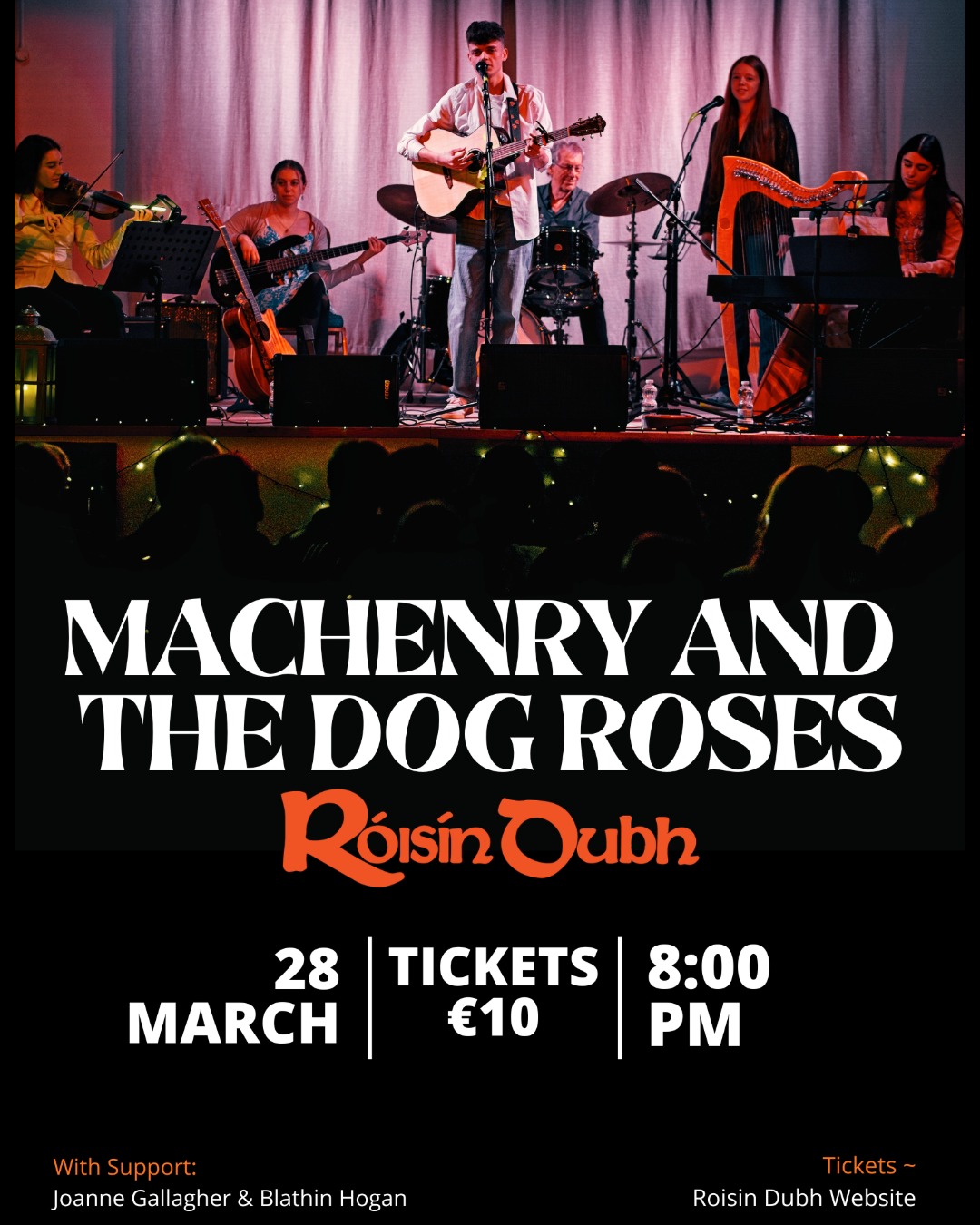 MacHenry and The Dog Roses - Sat 28th March, 2026 Doors: 8:00pm ...